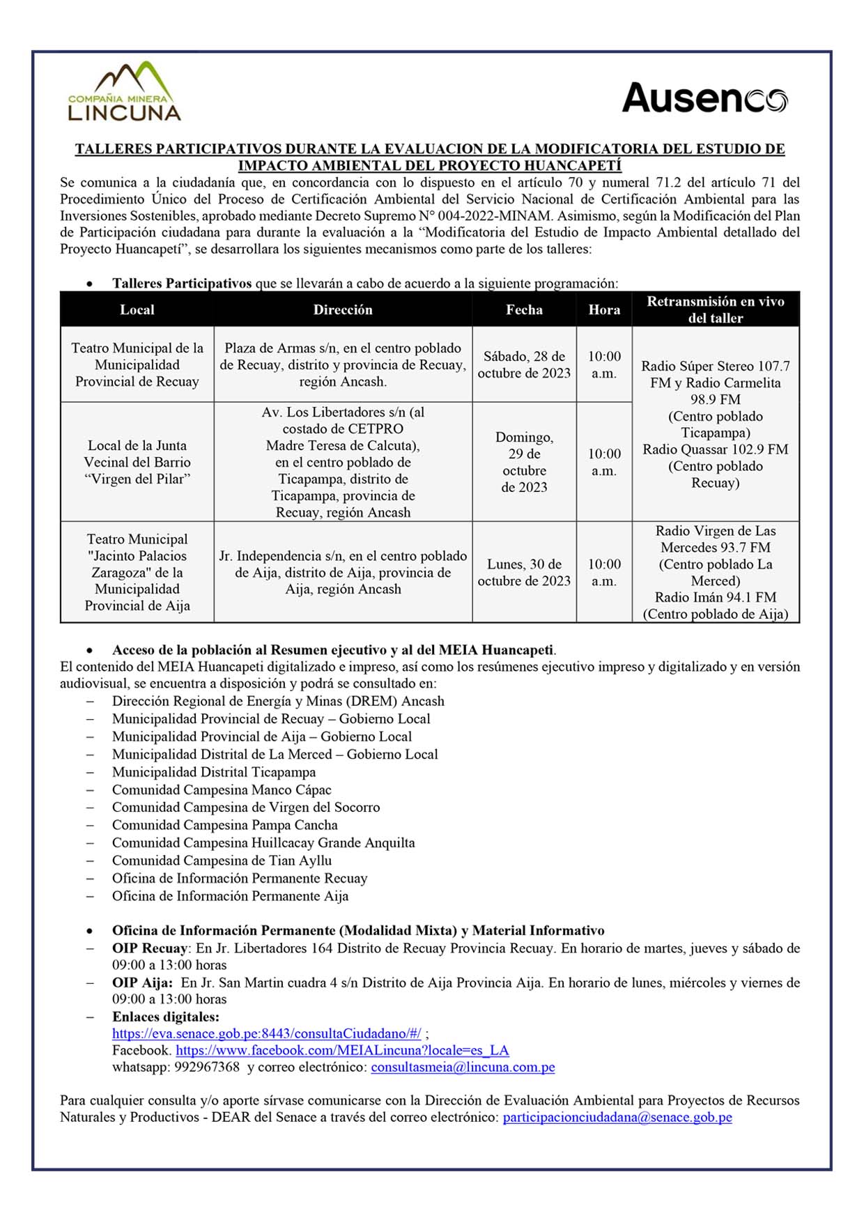 Nuestra Gente – Lincuna